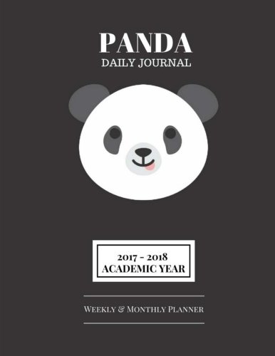 Amazon.com: Panda Planner Daily Journal: 2017-2018 Academic Year Weekly ...
