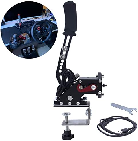 MOCW 14-bit USB handbrake 11.8 inches Fit for PC Racing Games, and ...