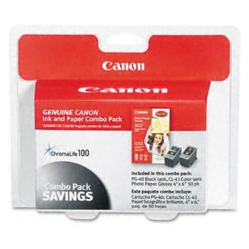 Amazon.com: Canon PIXMA Mp190 Black & Color Ink Cartridge Combo Pack ...