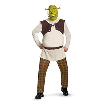 Amazon.com: Disguise Men's Shrek Deluxe Adult Costume: Clothing