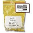 Amazon.com: TERMINAL ADAPTER, F2 TO F1 (50 PER)-Adapter : Automotive