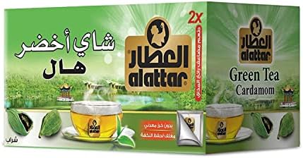 Al Attar Green Tea With Cardamom- 20 Bags price in Egypt | Amazon Egypt ...