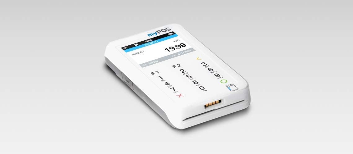 White myPOS Mini Credit Card Reader Point-of-Sale (POS) Equipment ...