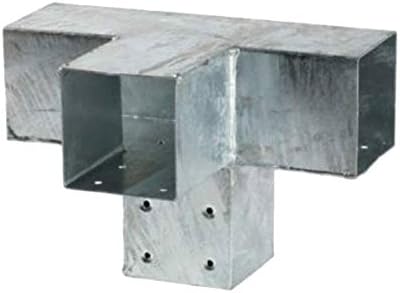 Holzverbinder T-Form für 4x Balken 90x90 Pfostenecke Pfostenverbinder ...