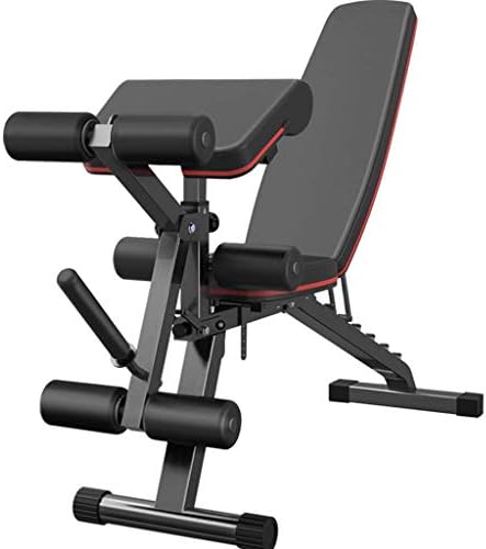 Mjsdjof Luxury sit plate adjustable home gym bench 6 multifunctional ...