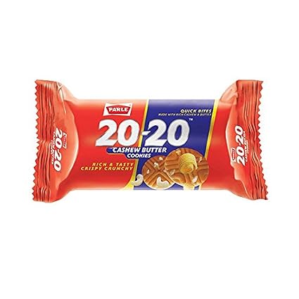 Parle 20-20 Cashew Butter Cookies, 40g (Pack of 12): Amazon.in: Grocery ...