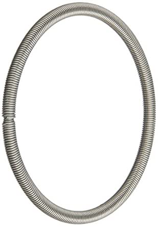 Interlock Garter Spring, Hard Drawn Steel, Inch, 0.094" OD, 0.013" Wire ...
