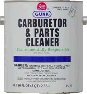 Gunk Carb & Parts Cleaner 96 Oz. Removes Soil & Grime Deposits As Well ...