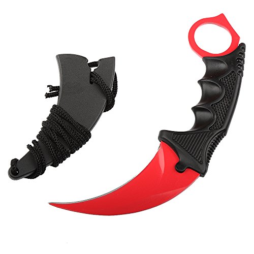 F-FORCE Stainless Steel Tactical Karambit Hawkbill Knife with - Want It All