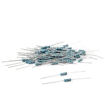 Uxcell a14052200ux0383 85 Piece Axial Lead Type Through Hole Metal Film ...
