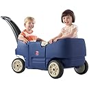 Amazon.com: Step2 Wagon for Two Plus Blue: Toys & Games