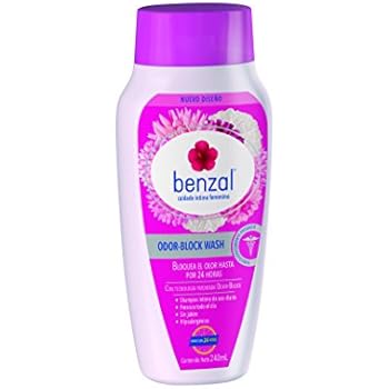 Benzal Wash Cuidado pH con LactoPrebiótico, Shampoo Íntimo Femenino de ...