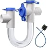 3/4 inch Standard Condensate Trap with 16" Brush, Transparent U Trap ...