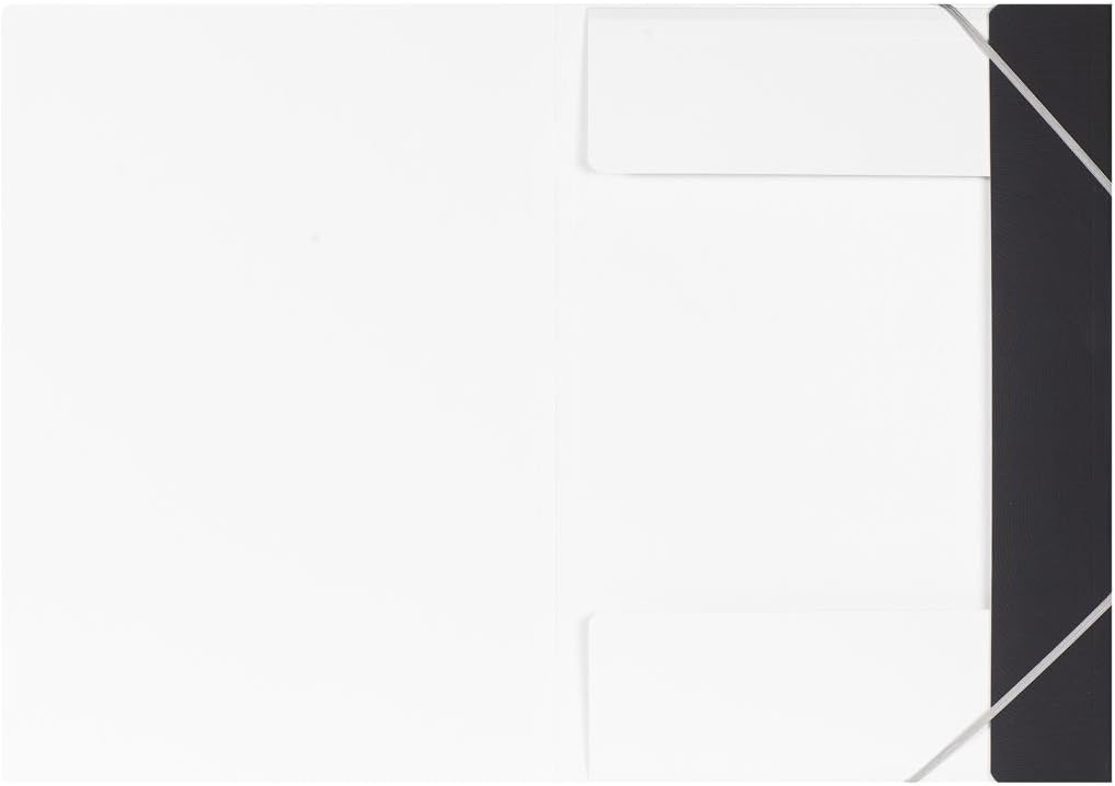 Oxford by Elba Folder with Elastic Corner Straps for Secure Closure, 3 ...