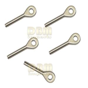 Amazon.com: 5 PC Swage Eye Terminal End for 3/16" Wire Rope Solid ...