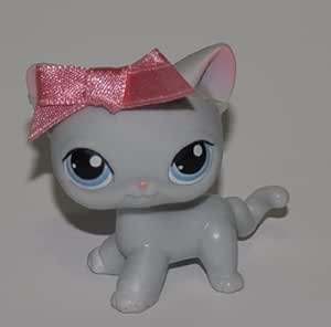 Amazon.com: Shorthair Kitten #246 (Gray) - Littlest Pet Shop (Retired ...