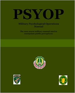Psyop: Military Psychological Operations Manual: U.S. Army ...