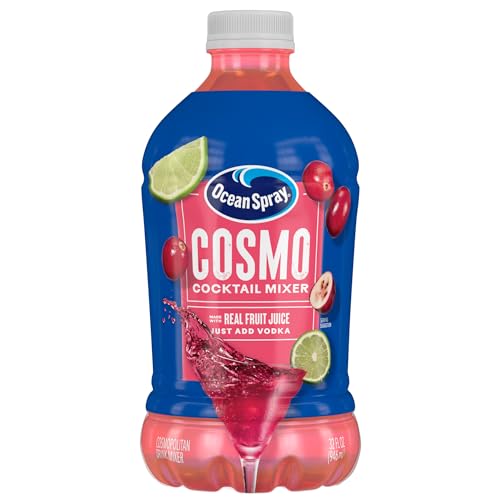 Ocean Spray® Cosmopolitan Cocktail Mixer, Drink Mixer Made with Real ...