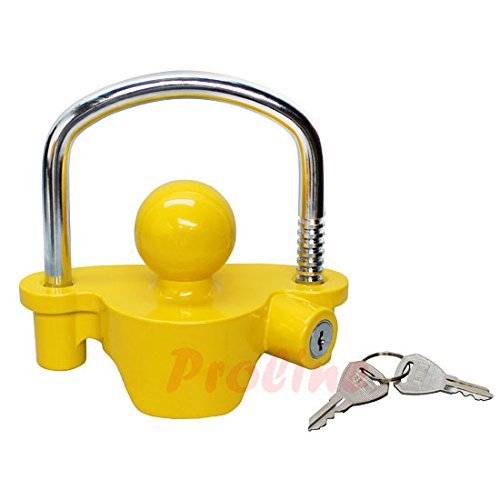 Trailer Coupler Lock Boat Marine RV Tractor Hitch Theft Protection 3 ...