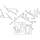 Amazon.com: APDTY 713417 Windshield Wiper Transmission Linkage Assembly ...