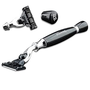 Amazon.com: Men's Wet Shaving Razor 3 Edge shaving Razor Special Luxury ...