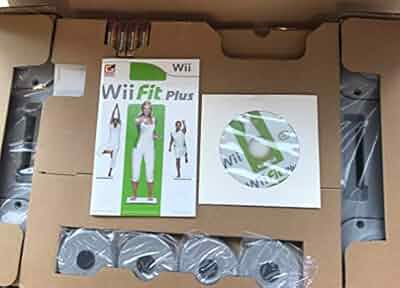 Amazon.com: Wii Fit Plus with Balance Board (New, Brown Box Packaging ...