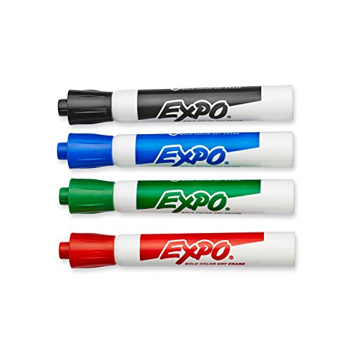 EXPO Original Dry Erase Markers, Bullet Tip, 8-Pack, Assorted Colors ...