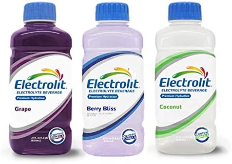 Electrolit Mix Electrolyte Hydration (4 Grape, 4 Berry Bliss, 4 Coconut ...