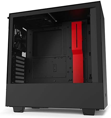 NZXT H510 Black Red ATX Mid-Tower Case (2x120mm Fan Non RGB) price in ...