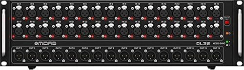 Midas 32 Input, 16 Output Stage Box with 32 MIDAS Microphone ...