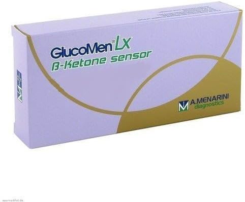 Glucomen LX Beta Ketone Testing Monitoring Sensor Strips (x10): Amazon ...