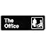 Amazon.com: Veronica The Office Self Adhesive Sign, 9 X 3 Inch (Black ...
