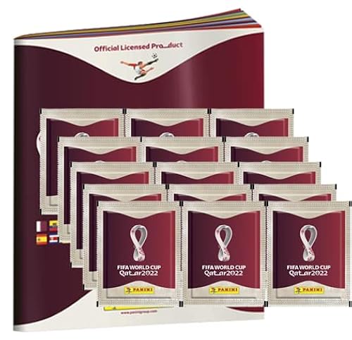 Panini FIFA World Cup Qatar 2022 Official Sticker Series (1 x Softcover ...