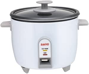 Amazon.com: Sanyo EC-510 10-Cup Rice Cooker and Vegetable Steamer ...
