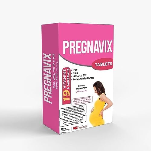 Pregnavix Supplement for Pregnant 30 coated tablets price in Egypt ...