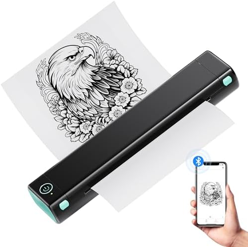 Phomemo Portable Printer A4 Inkless Thermal Printer-Supports 8.26x11.69 ...