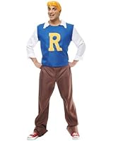 Amazon.com: Archie Comics Costume, Blue/Orange, One Size: Clothing
