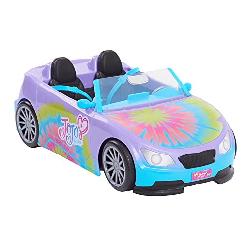 JoJo Siwa California Cruiser, Doll Car, Rainbow Tie-Dye, Fits Two ...