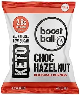 Boostball Keto Hazelnut Bites Chocolate, 40 gm price in Saudi Arabia ...