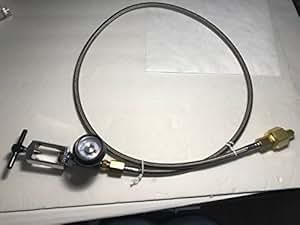 Amazon.com: O2 CGA 540 To CGA 870 Transfill Hose 48" Oxygen 3,000 PSI ...