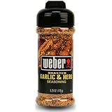 Amazon.com : Weber Grill Seasoning, Roasted Garlic Herb, 2.75 oz : Grocery & Gourmet Food