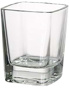 Circleware 42701 Square Shot Glasses, Set of 6, Heavy Base Glassware ...