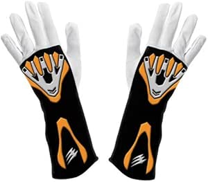 Amazon.com: Power Ranger Gloves White Jungle Fury : Clothing, Shoes ...