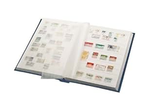 Amazon.com: Lindner Stamp Album Stockbook Standard / 48 White Pages ...