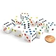 Amazon.com: Koplow Games Set of 10 Six Sided D6 16mm Standard Dice ...