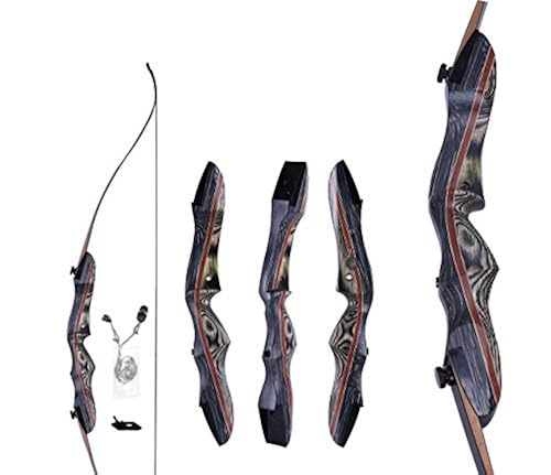 Keystone Traditional Archery Takedown Recurve Bow 62” Hunting Bow ...