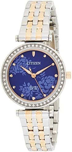 Citizen Women's Quartz Watch, Analog Display And Stainless Steel Strap ...