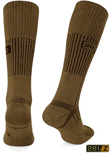 281Z Military Boot Socks - Tactical Trekking Hiking - Outdoor Athletic ...