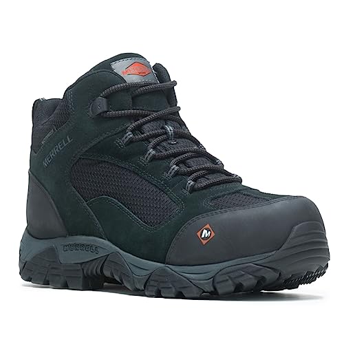 Merrell Men's Moab Onset Mid Waterproof Composite Toe Construction Boot ...