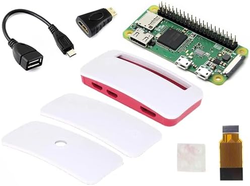 Waveshare Built-in WiFi and Bluetooth Pi Zero WH, Zero WH Package Comes with Raspberry Pi Zero W ...